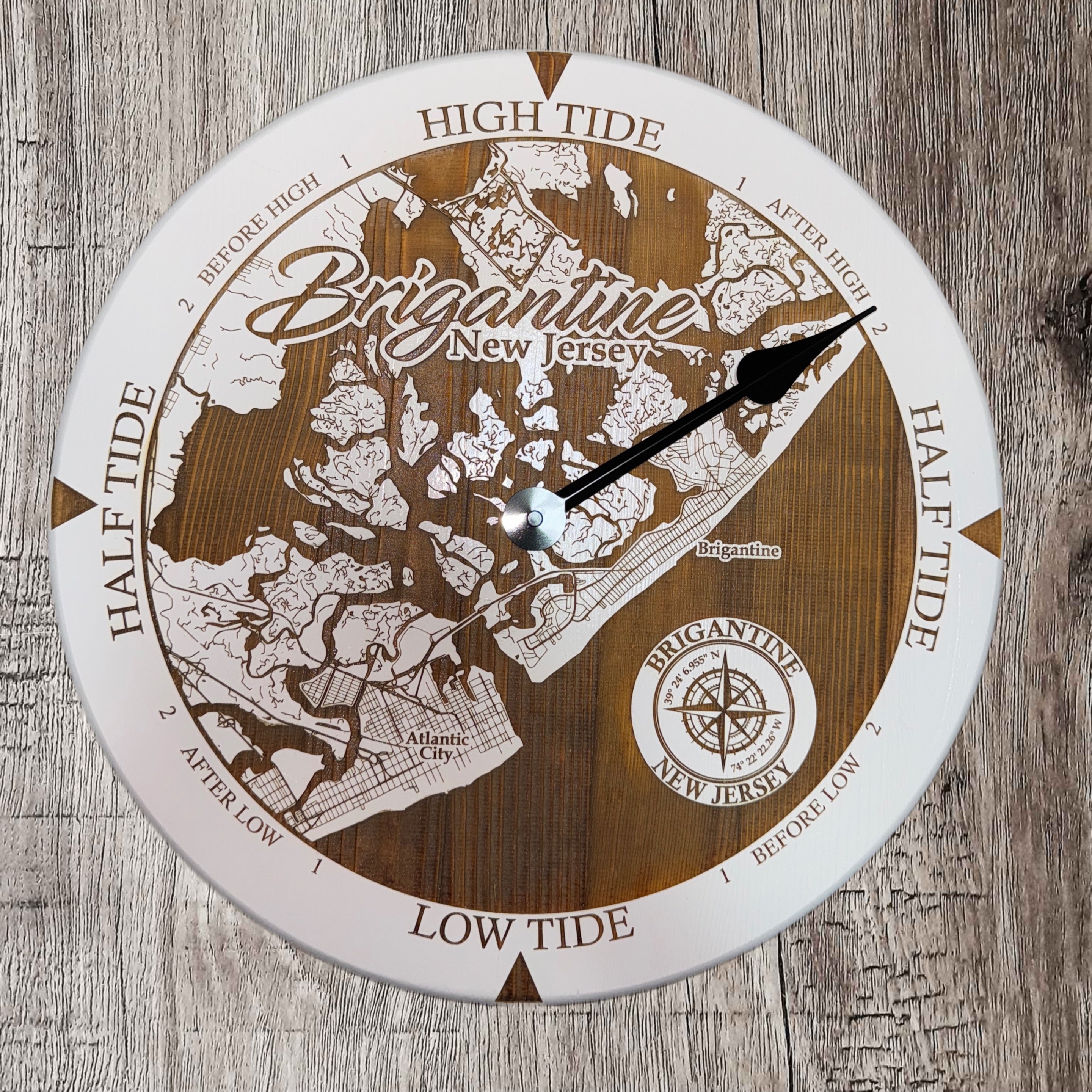 Brigantine, NJ | Lowcountry Tide Clocks