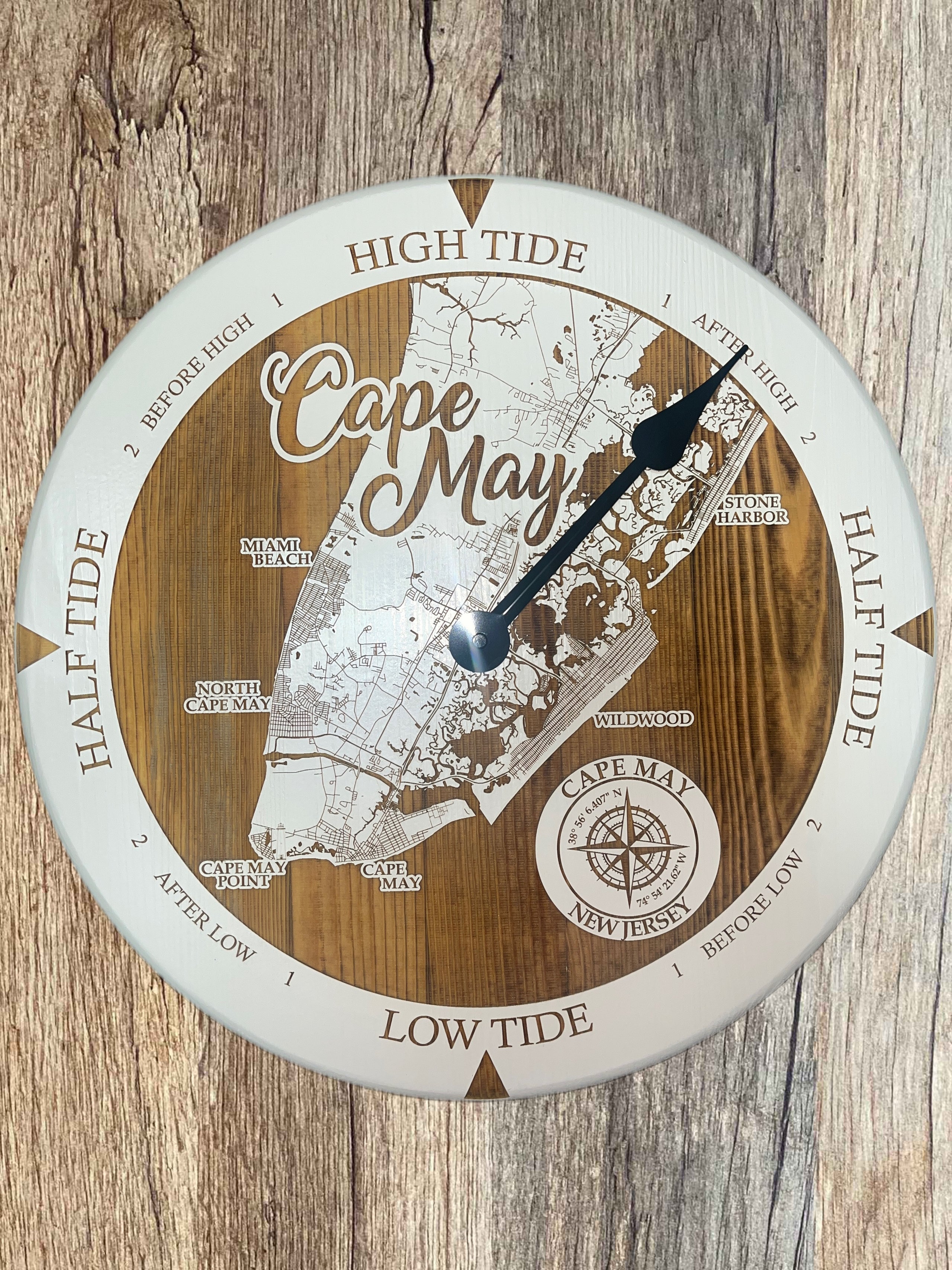 Cape May, NJ Tide Clock | Lowcountry Tide Clocks