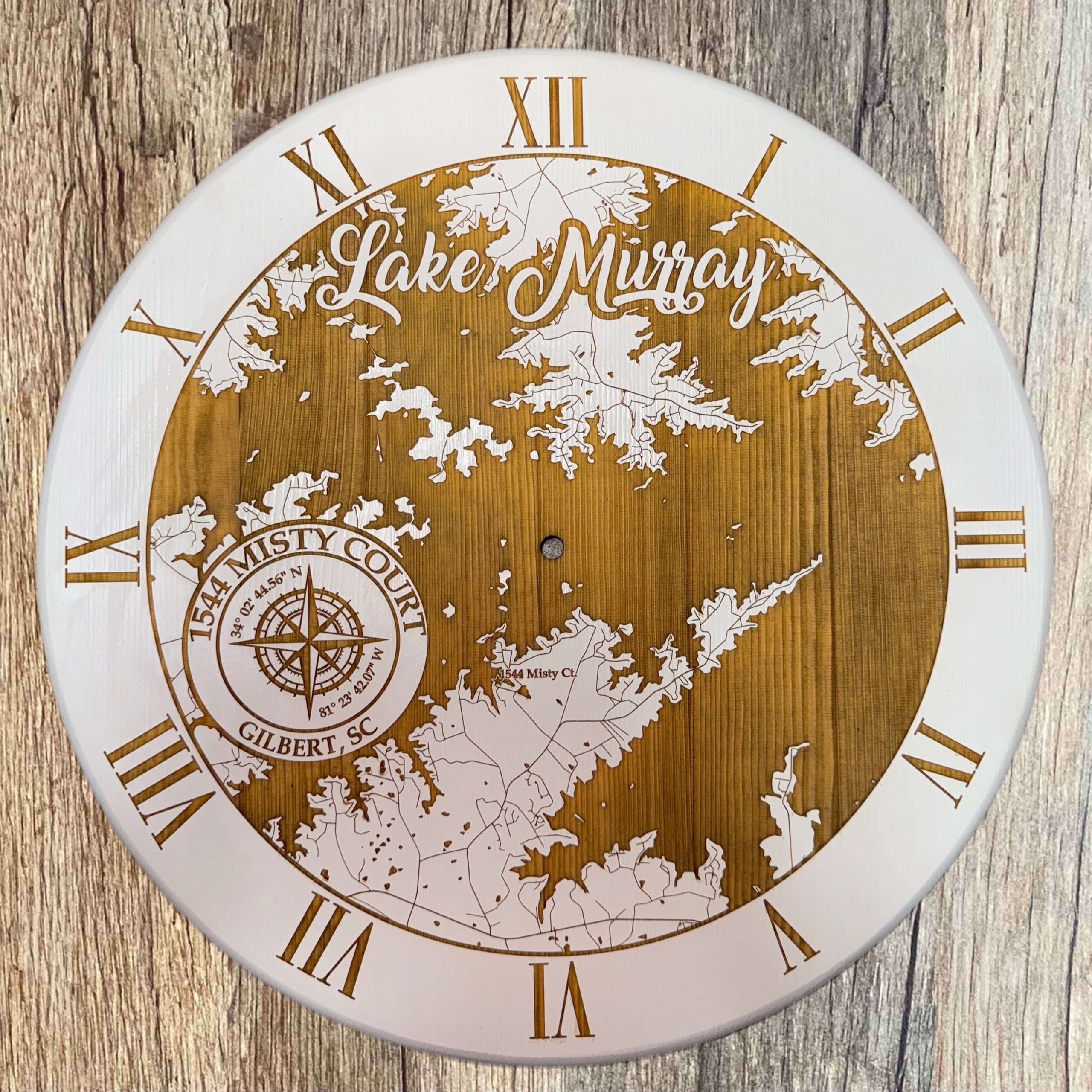 Lake Murray Clock | Lowcountry Tide Clocks